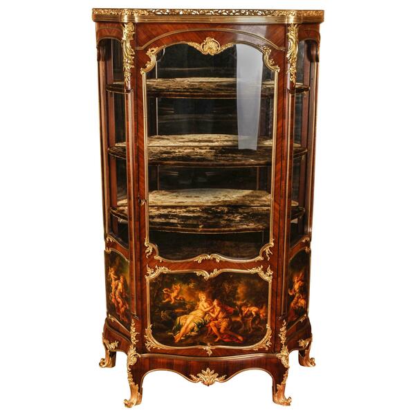 19th Century Napoleon III Style Kingwood Vernis Martin Paul Sormani ...