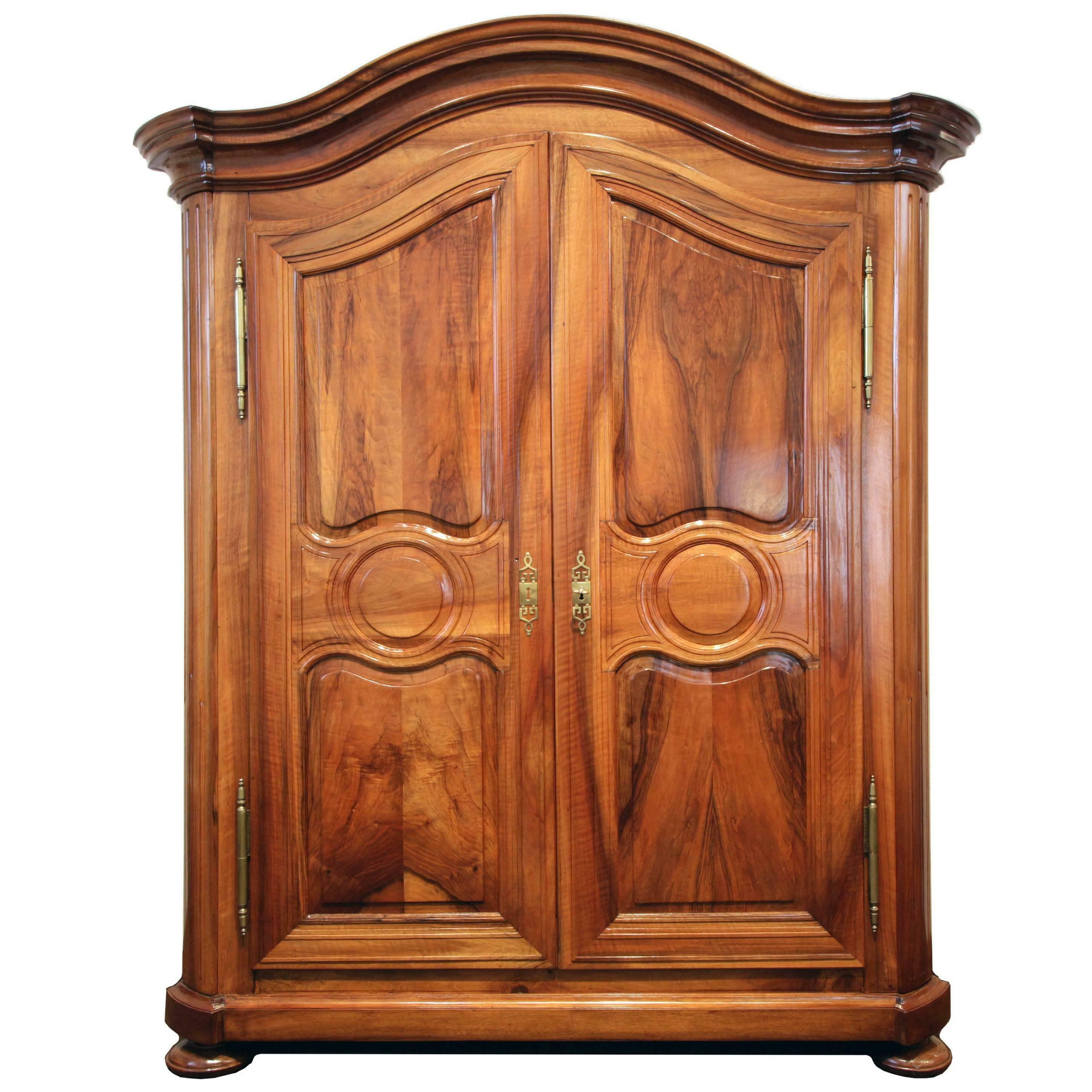 Antique Transparent Formica 2-Door Storage Armoire | Vinterior