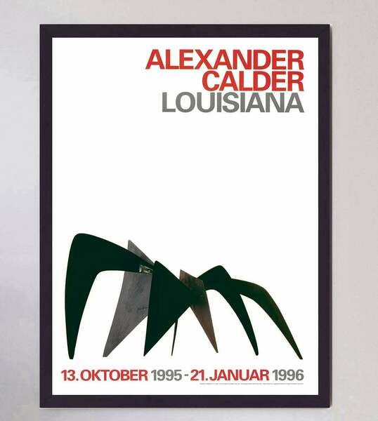 Alexander Calder Louisiana Original Vintage Poster | Alexander Calder ...