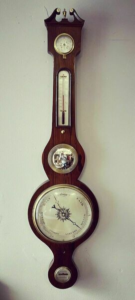 Victorian Barometer In Rosewood Case By G. Matteri Of Tenbury. | Vinterior