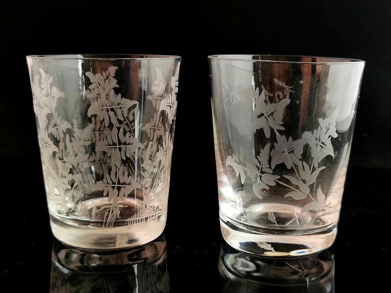 Rare Antique Last Drop Glass Tumblers, Capital Punishment History ...