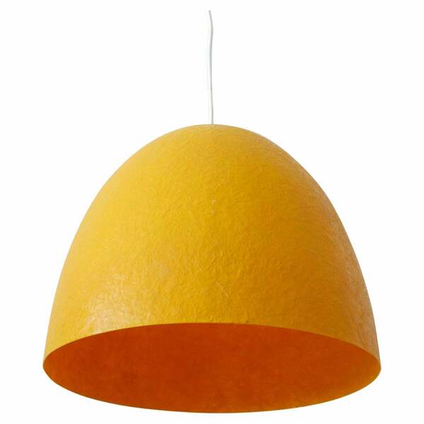 Rare Mid Century Modern Fibreglass Pendant Lamp Or Hanging Light ...