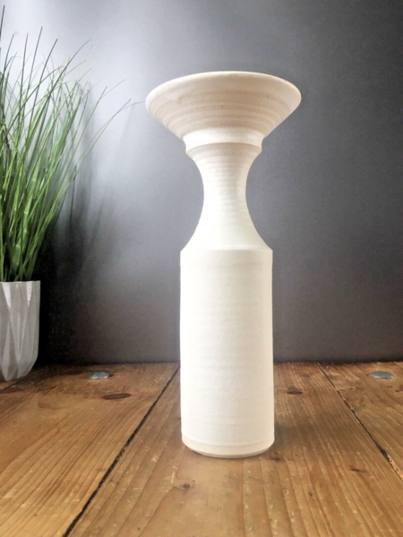 Mid Century 60's Welsh Claypits Ewenny Studio Art Pottery Vase Scandi ...