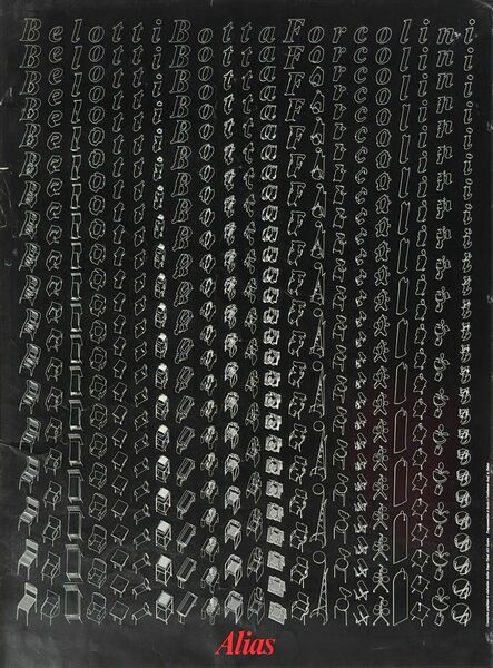 Roger Pfund Atelier Swiss Design Poster Alias Josef A Huber | Vinterior