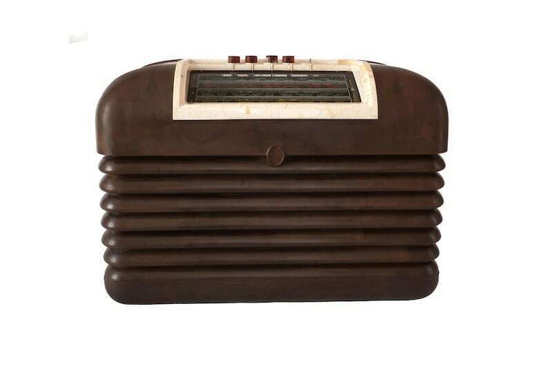 Art Deco Bakelite Bush Radio, Collectible Old Transistor | Vinterior
