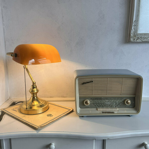 Vintage Radio Ariane 414 Imperial, Rundfunk Und Fernseh Upcycled ...