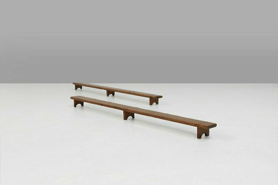 Small Rustic French Bench, 1850 | Vinterior
