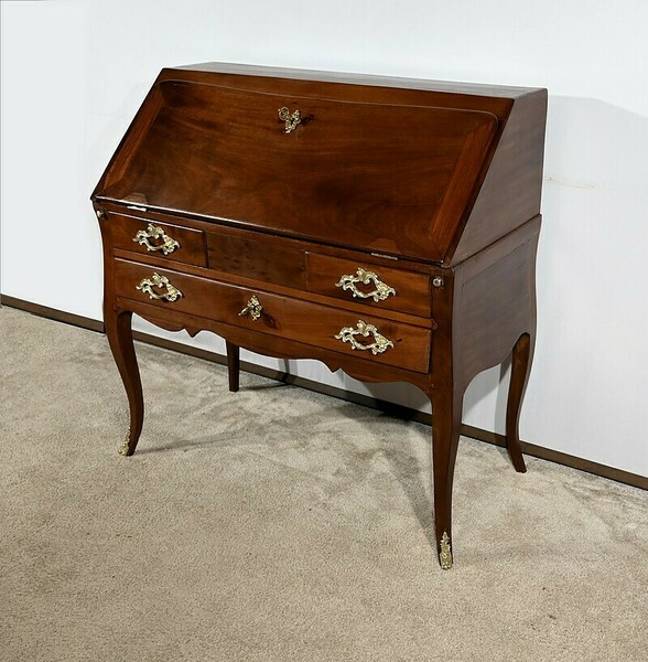 Small Port Desk In Cuban Mahogany, Louis XV – 18th Century | Vinterior