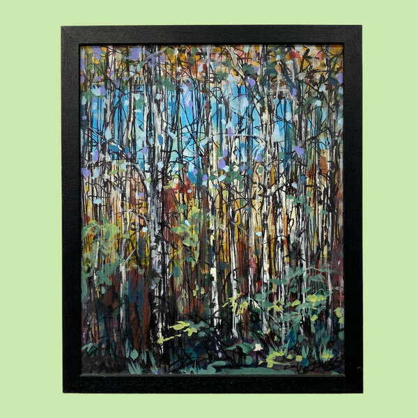 Original Artwork Birch Forest Dale Kerrigan | Vinterior