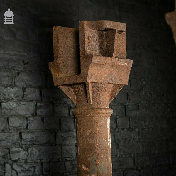 Set Of 5 Victorian Cast Iron Columns Pillars Stanchions | Vinterior