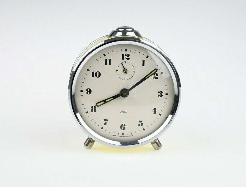 Vintage Prim Mechanical Alarm Clock From The 1970s Retro Charm With ...