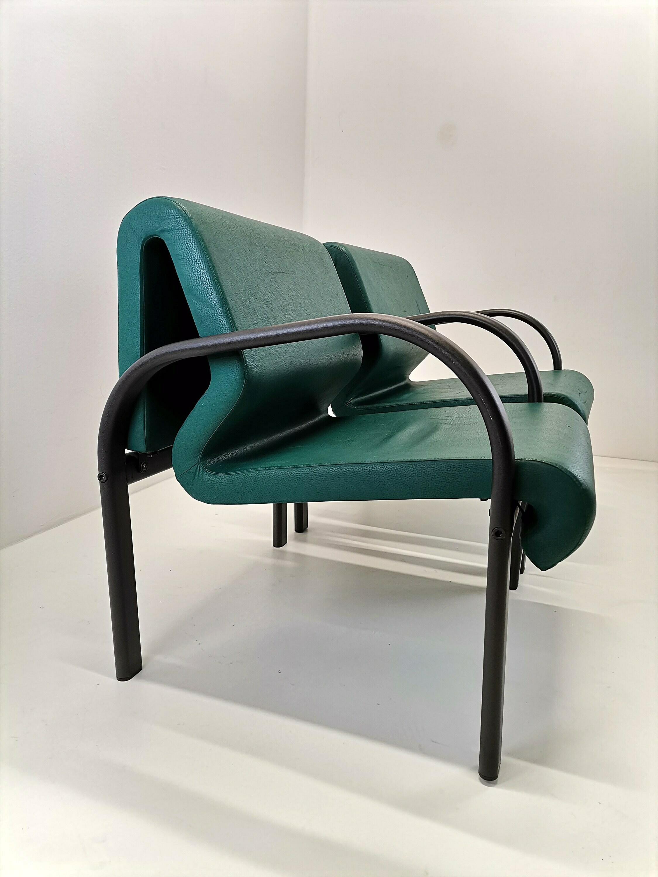 Vintage Z Shape Lounge Chairs / Modern Office Lounge Chair / 80s 90s ...