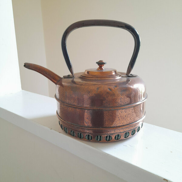 Antique Copper Masters Quick Boiling Kettle Vintage Rustic Country ...