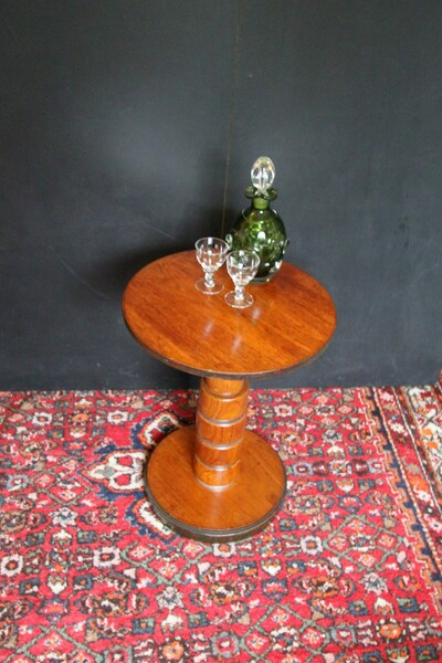 Stylish Mid Century Modern Small Pedestal Side Table | Vinterior