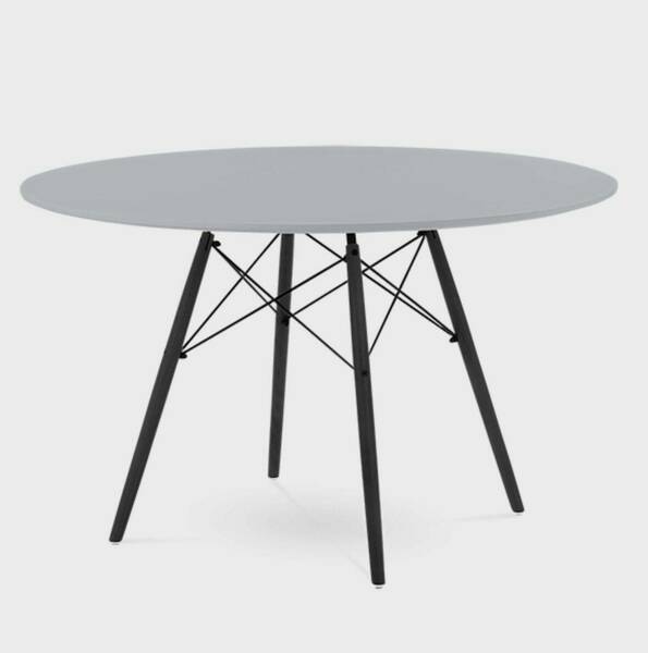 Mid Century Scandinavian Design Round Dining Table | Vinterior