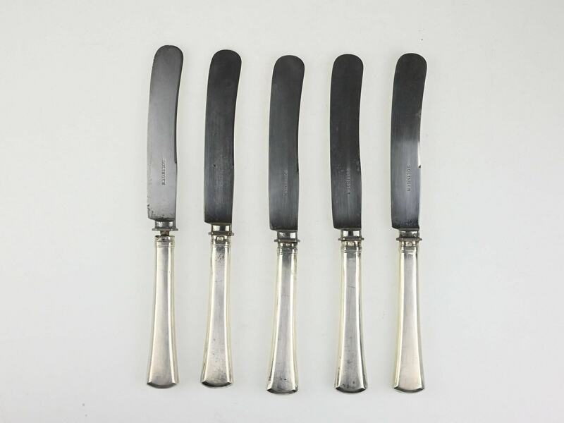 Antique Solingen Knife Set, Dining Collectibles, Set Of Five, Solingen ...