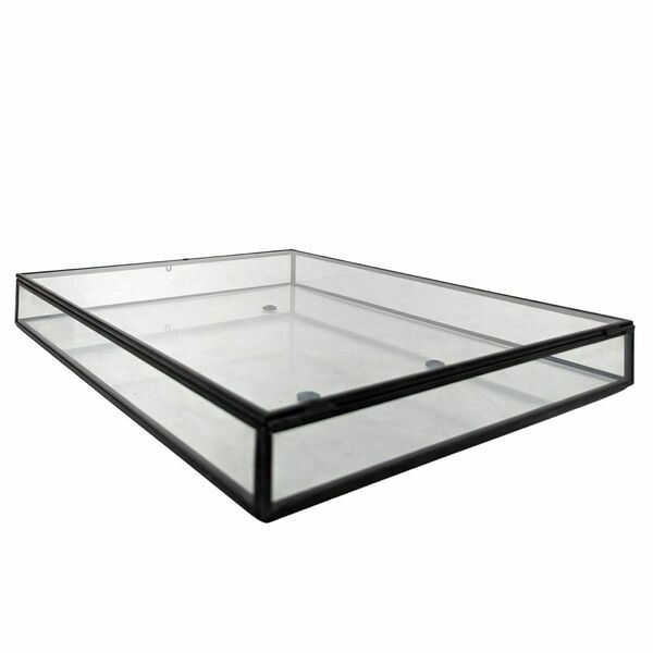 Sheet Metal And Glass Display Frame | Vinterior