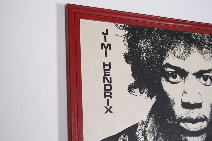 Rare Original Large Format Jimi Hendrix ‘Classic’ 1967 Gered Mankowitz ...