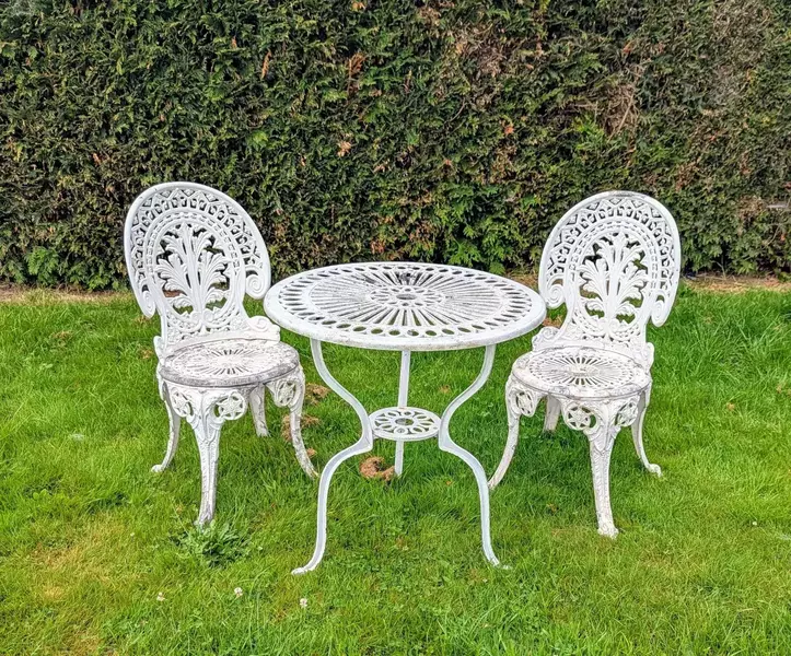 Victorian patio set store