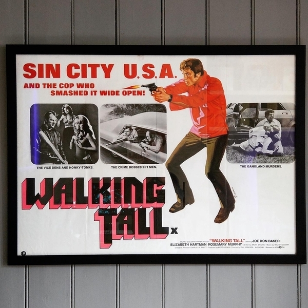 Walking Tall Poster, 1970s, Vintage | Vinterior