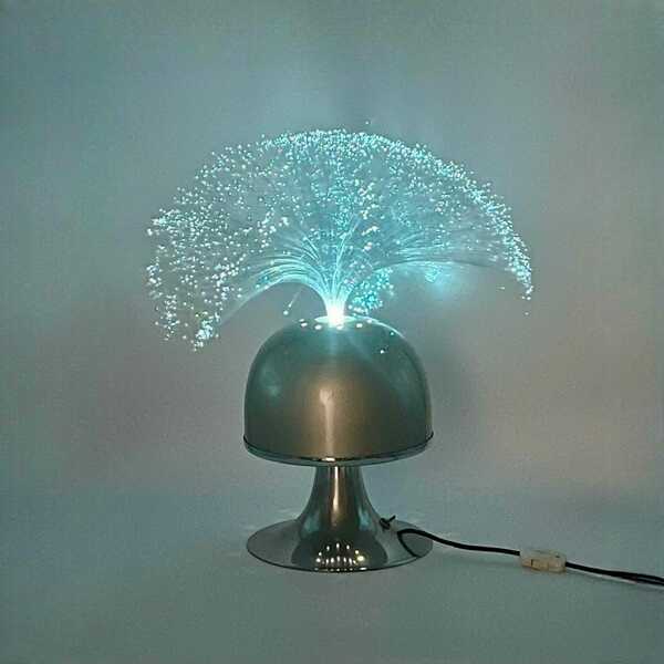 Space Age Ambient Light 1960s Metal Tulip Lamp With Mushroom Dome And ...