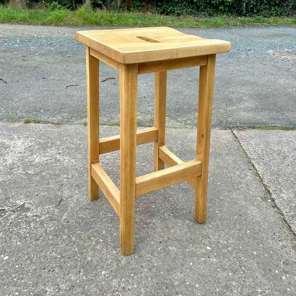 Stool Vintage School Science Lab Stool | Vinterior