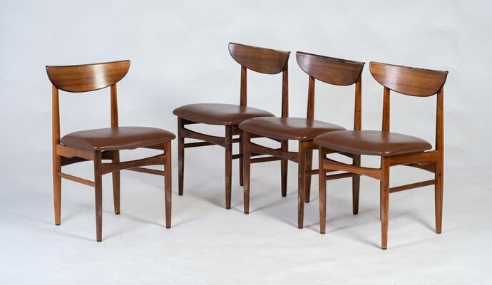Norwegian danish tapered dining chairs store