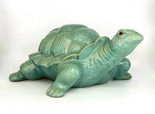 Large Italian Ceramic Turtle, 1960s | Vinterior