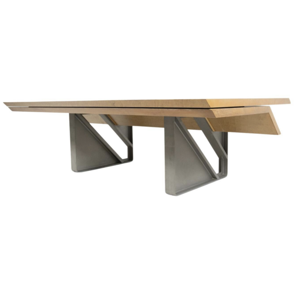 Mid Century Modern Diagonal Desk By Giovanni Offredi For Saporiti ...