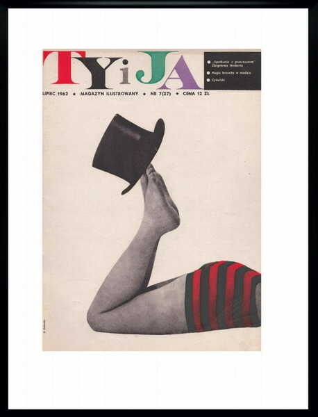 Cover Of The Magazine Ty And Ja 07/1962, Cars. Roman Cieślewicz | Vinterior
