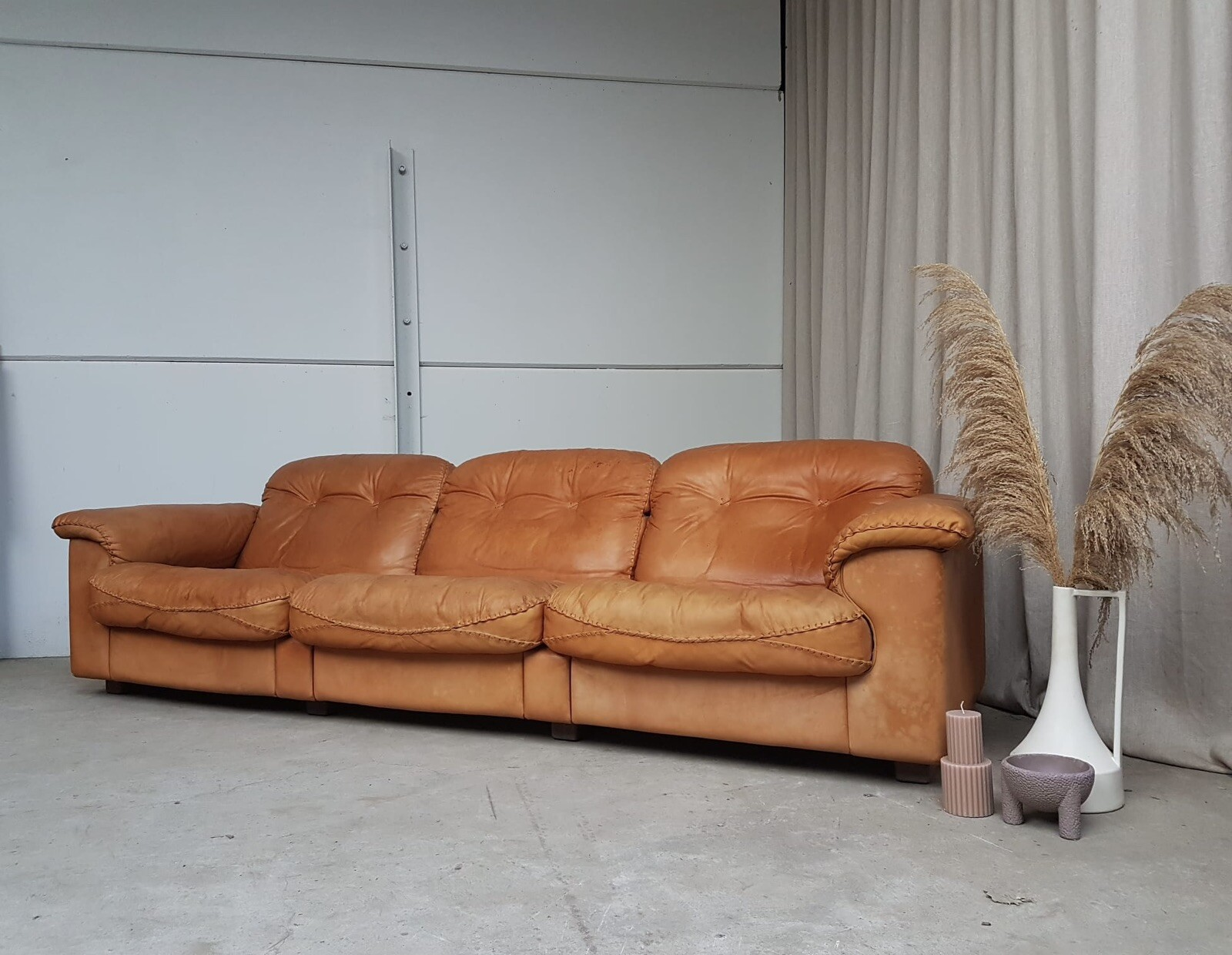 Vtg Rare Mid Century De Sede Ds101 James Bond Reclining Sofa Scandi Retro R653 de Sede Vinterior