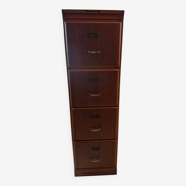 Oak Filing Cabinet, 1920s, Vintage | Vinterior