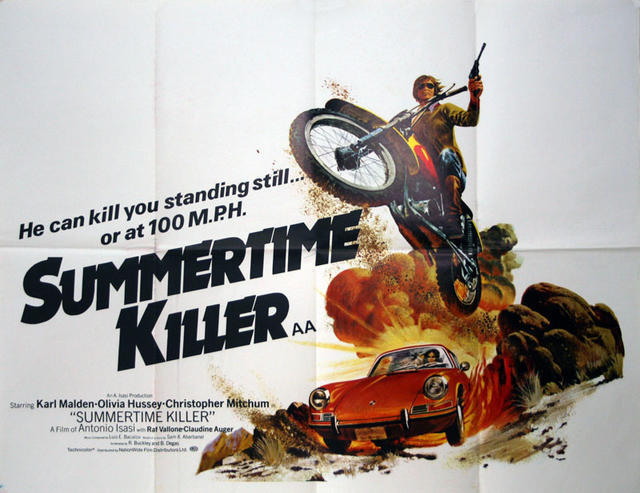 Summertime Killer Uk Quad 1972 British Poster 102x76cm | Vinterior