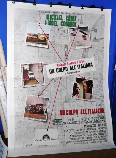 Italian Job – Original Italian Movie Poster – 1969 | Vinterior