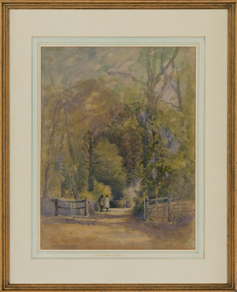 George Henry Downing (1878 1940) Early 20th Century Watercolour ...