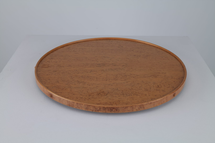Rare Alvar & Aino Aalto Lazy Susan In Karelian Birch Model A91, 1933 ...