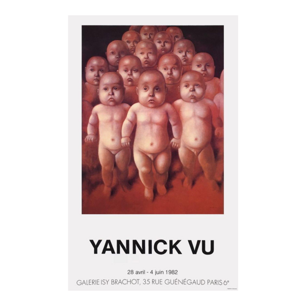 1982 Yannick Vu Isy Brachot Gallery Poster | Vinterior