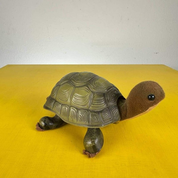 Vintage Wind Up Toy Turtle Carl Original Germany | Vinterior