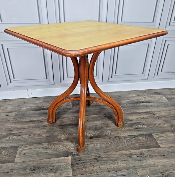 Retro Vintage Bentwood "Andy Thornton" Table Cafe Bistro Pub Thonet ...