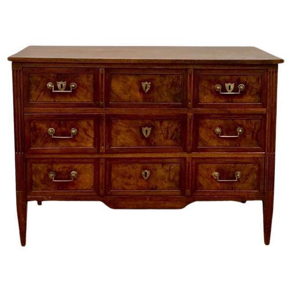 French Provincial Directoire Commode Chest Of Drawers, 19th Century ...