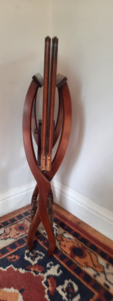 Vintage Early Victorian Style Campaign Table Folding Coaching Table ...