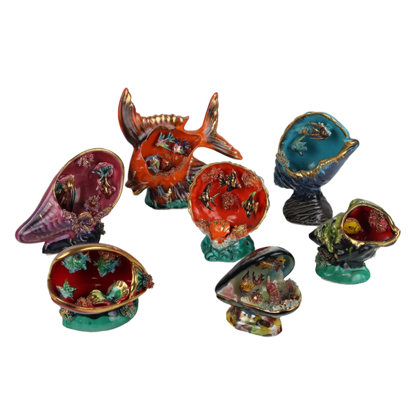 Vintage Ceramics Marine Themed France 1960s | Vinterior