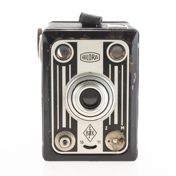 Vintage Bilora Camera Roll Film Blitz Box | Vinterior