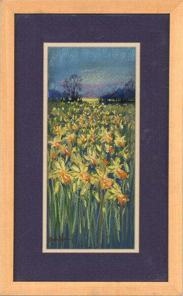 Renee Nash Contemporary Pastel, A Field Of Flowers | Vinterior