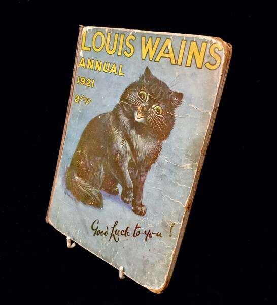 Antique Louis Wain's (Artist) Original Annual Book From 1921 / Art Deco ...