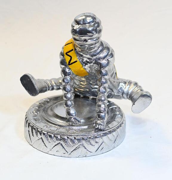 Michelin Man Aluminum Bibendum Tire Statue | Vinterior
