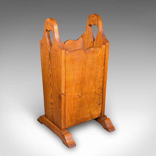 Antique Stick Stand, English Oak, Reception Hall, Arts & Crafts ...