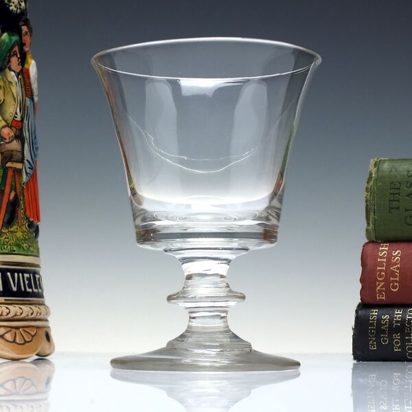 Georgian Flared Bucket Bowl Rummer Glass C1820 | Vinterior