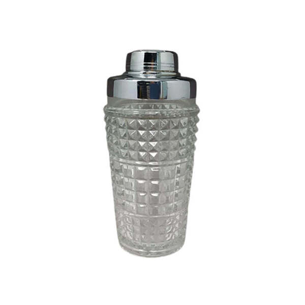 1960s Stunning Cut Crystal Cocktail Shaker. Made In Italy | Vinterior