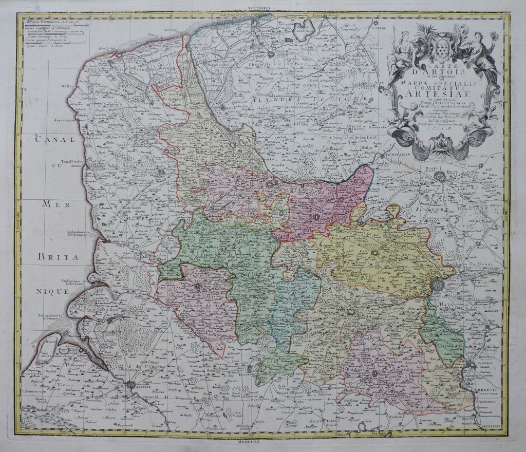 Map Of Artois And Surroundings | Vinterior